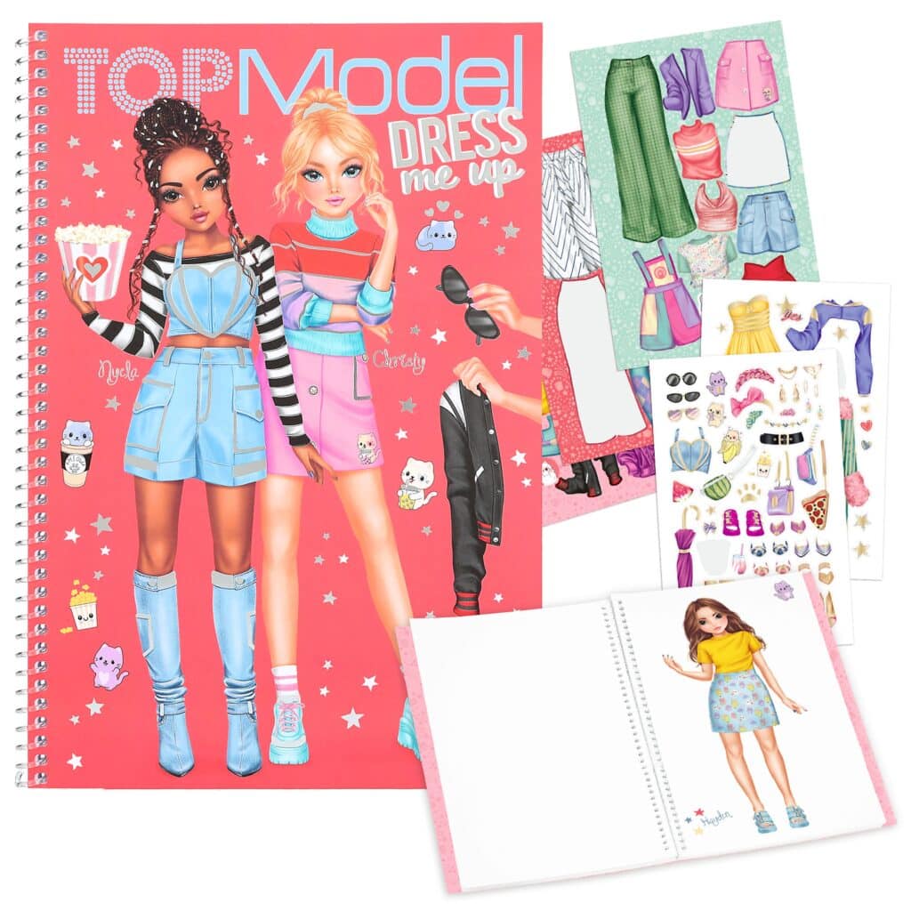 TOPModel Cuaderno Dress Me Up Grande CUTIE STAR - Top Model Shop