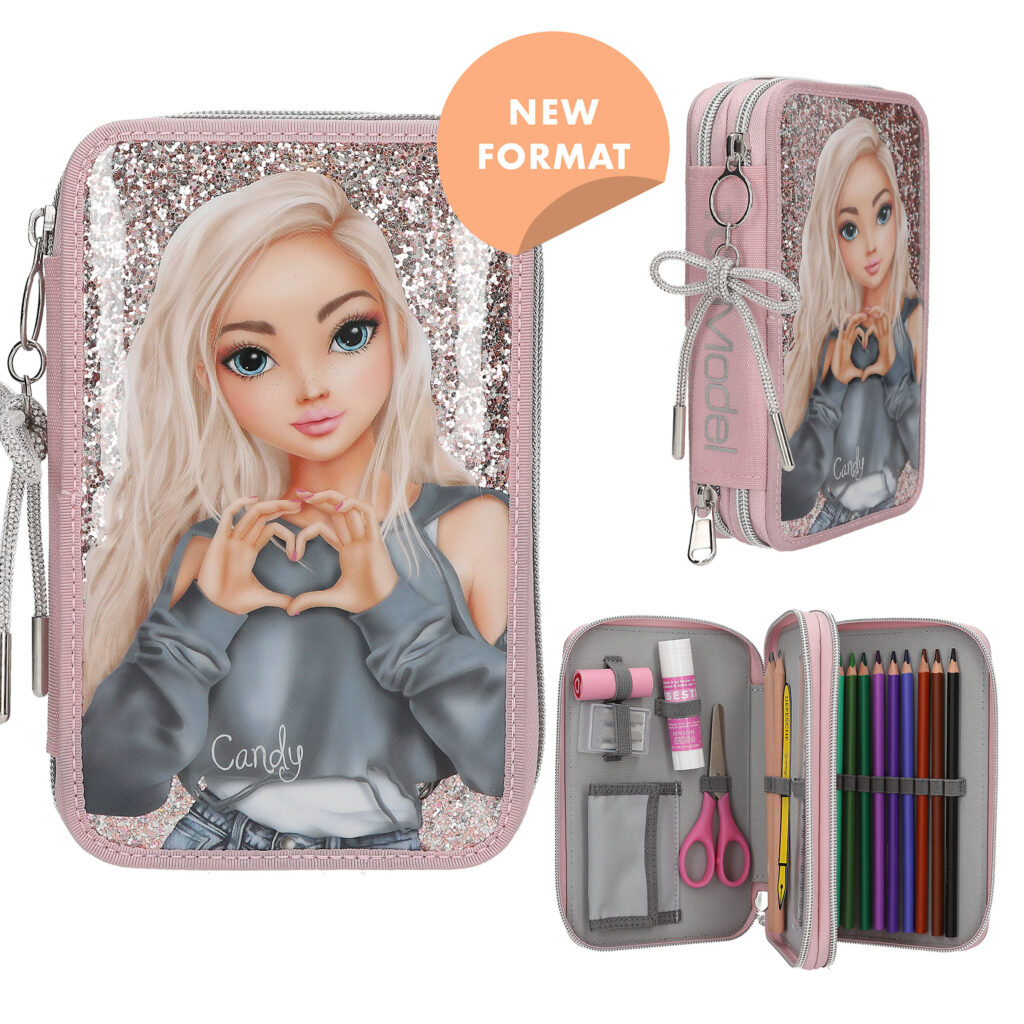 TOP Model Estuche De 2 Compartimentos - Top Model Shop